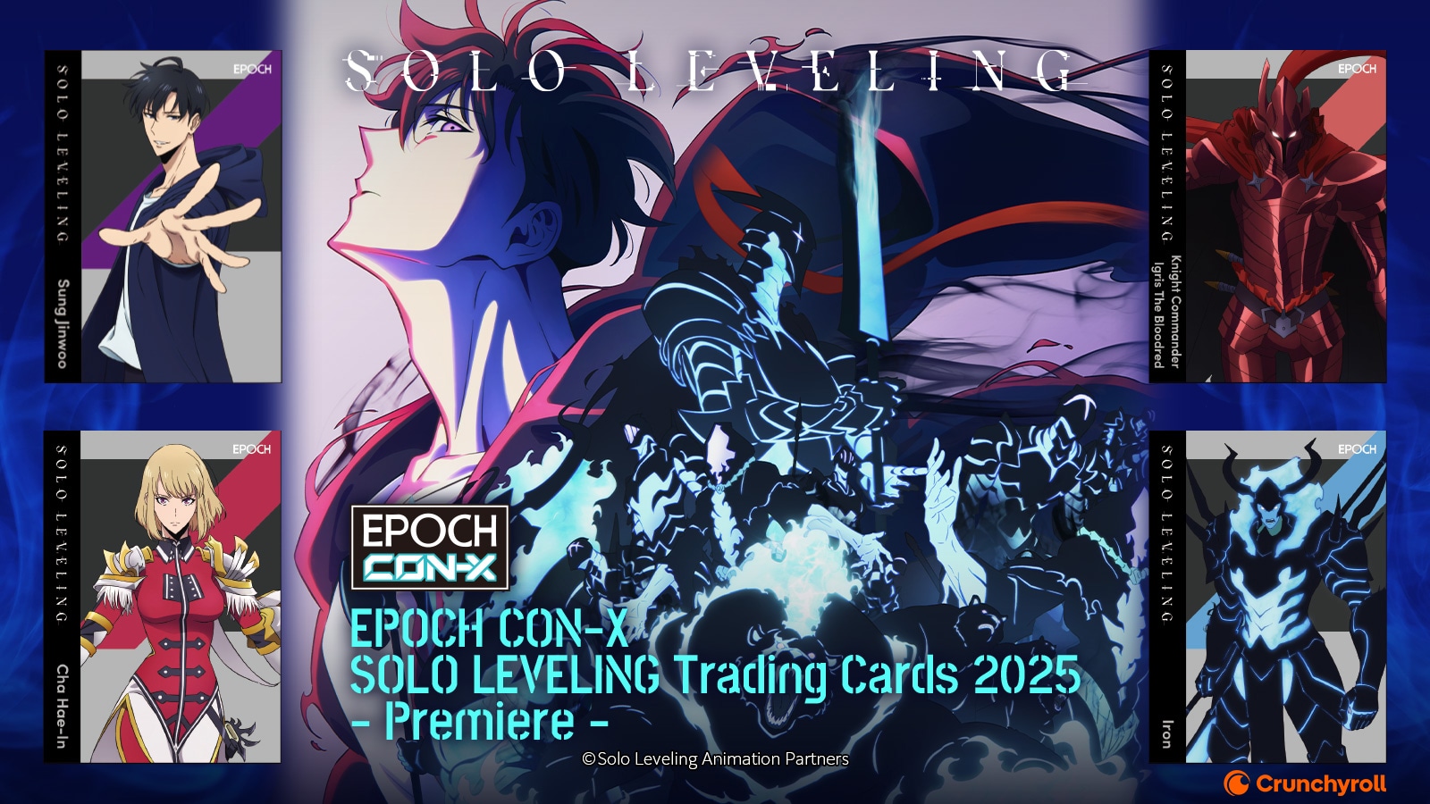 EPOCH CON-X SOLO LEVELING Trading Cards 2025 - Premiere - | EPOCH